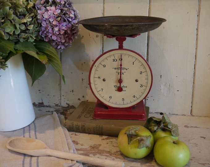 Vintage Kitchen Scales Waymaster Brand Kitchen Scale Vintage Scale ...
