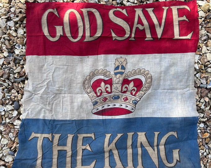 RARE British Flag, God Save the King Flag, Decorative British Flag ...