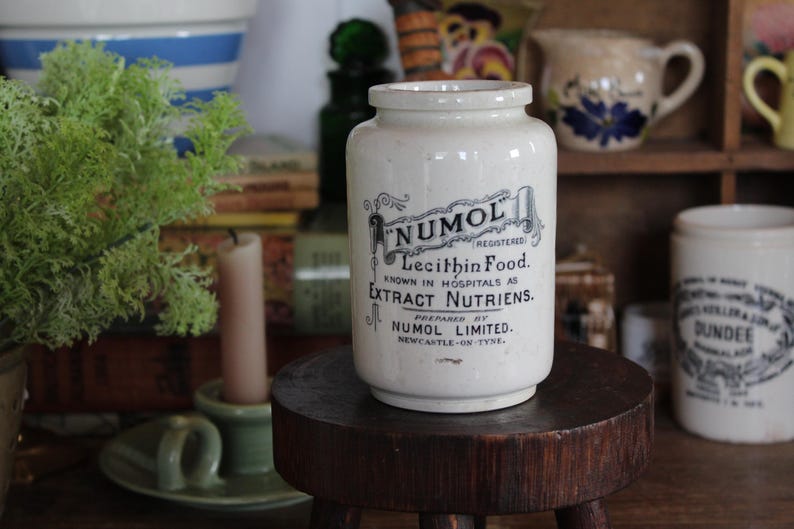 Rare Early English Advertising Jar, Vintage Jar, Antique Advertising ...