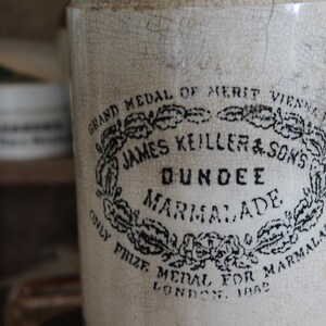 Large Antique Jar, Marmalade Jar, Large Dundee Marmalade 2lb, Antique ...