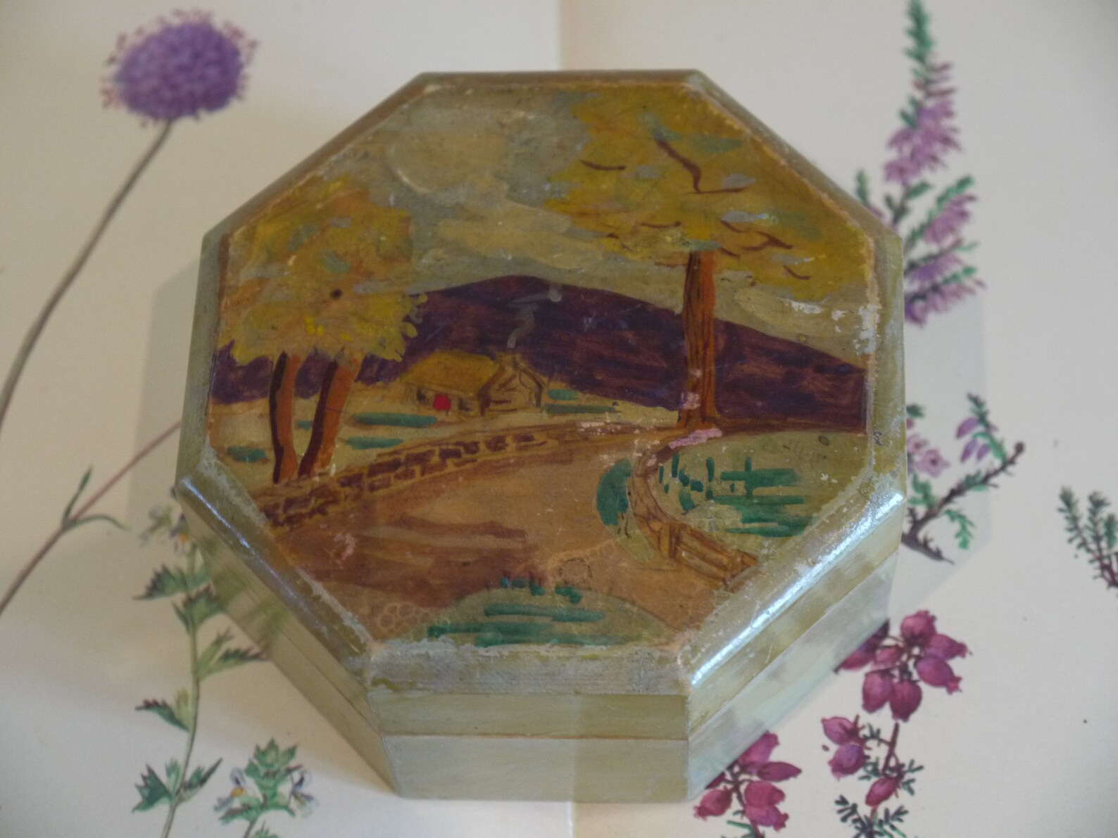 Vintage Storage Box Vintage Box Vintage Trinket Pot - Etsy