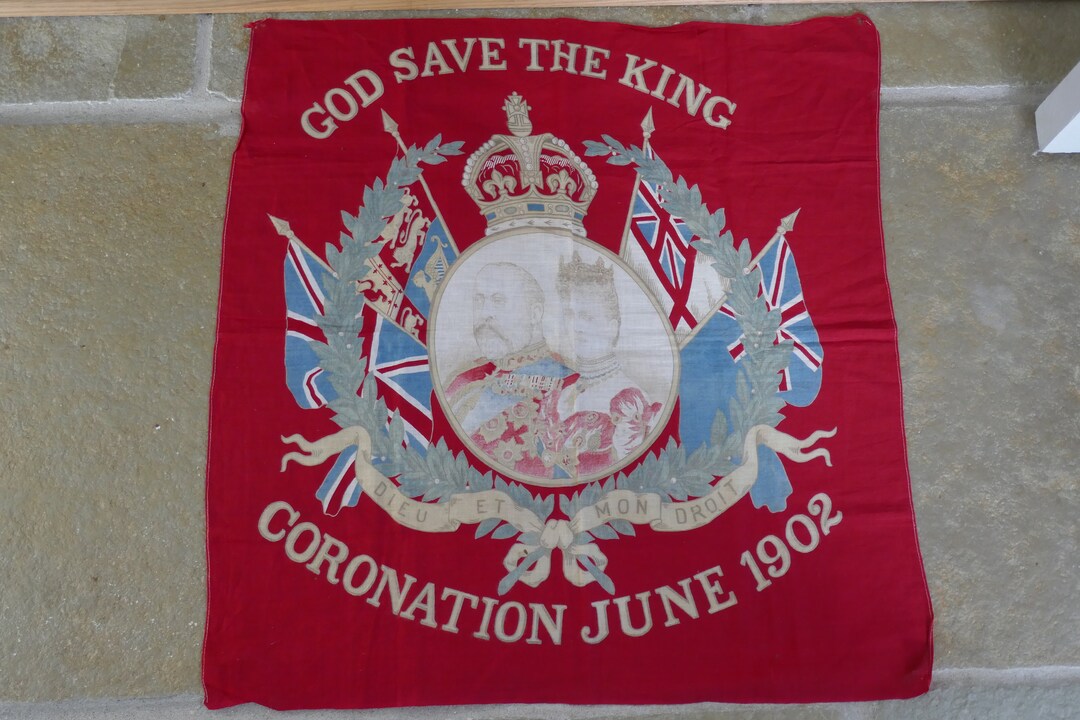 RARE British Flag - God Save the King Flag - Decorative British Flag ...