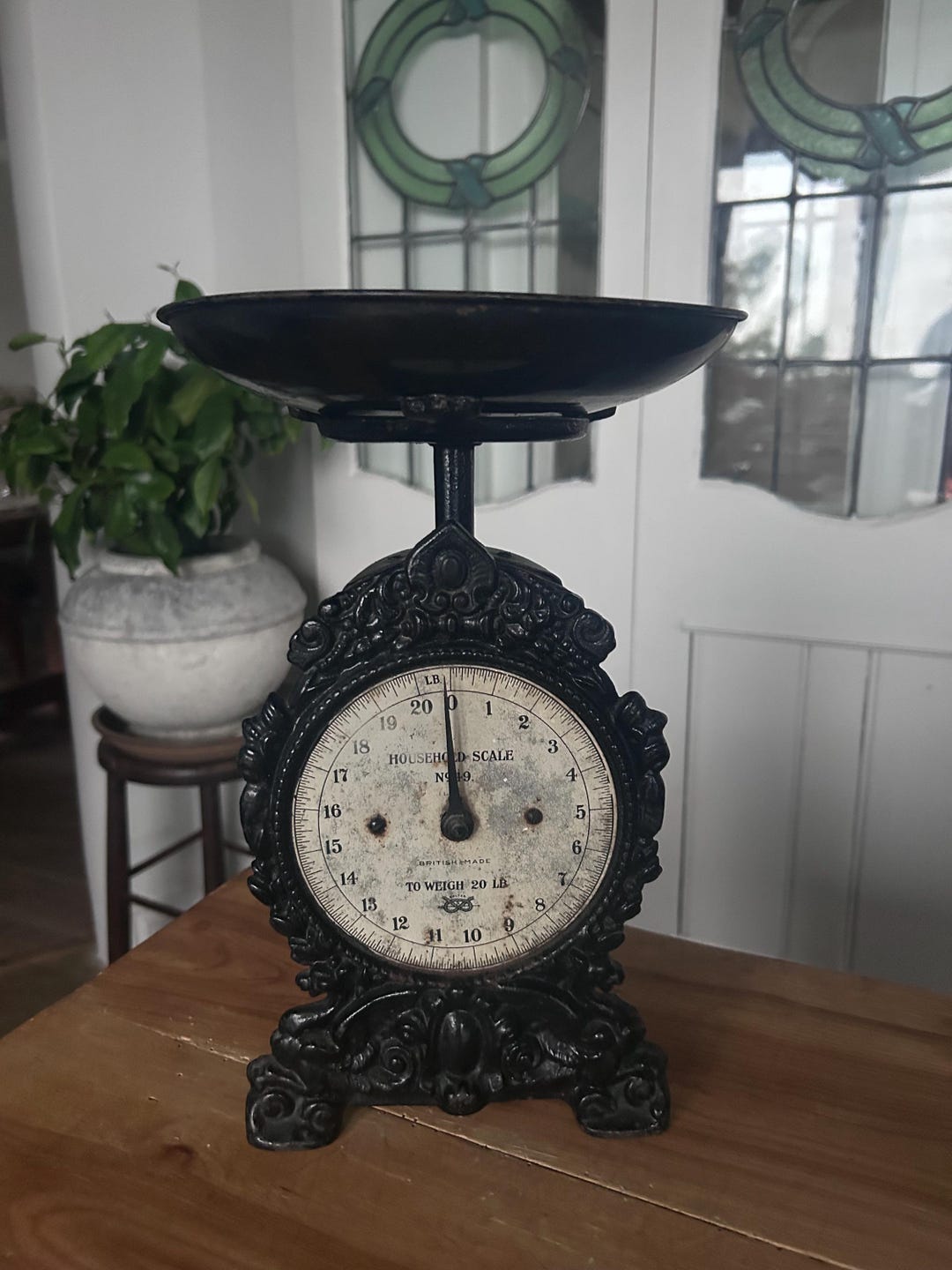Vintage English Kitchen Scales, Vintage Kitchen Scale, Unusual ...