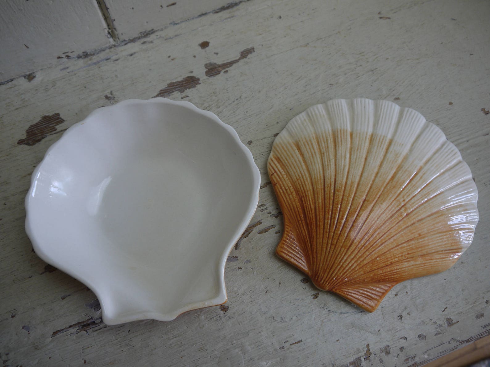 Rare Michel Caugant French Vintage Clam Terrine Clam Shell - Etsy