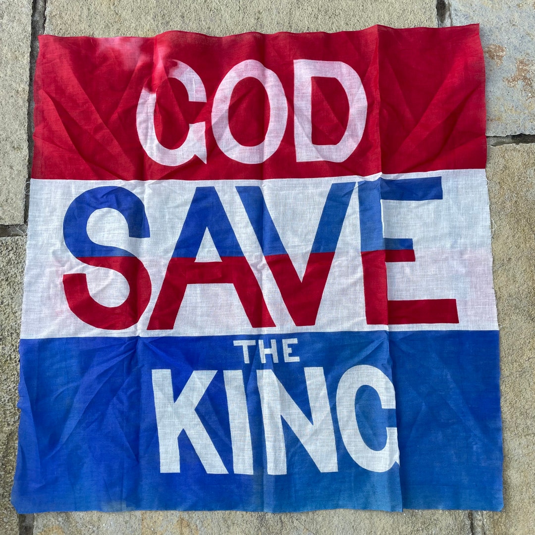 RARE British Flag God Save the King Flag Decorative British Flag ...