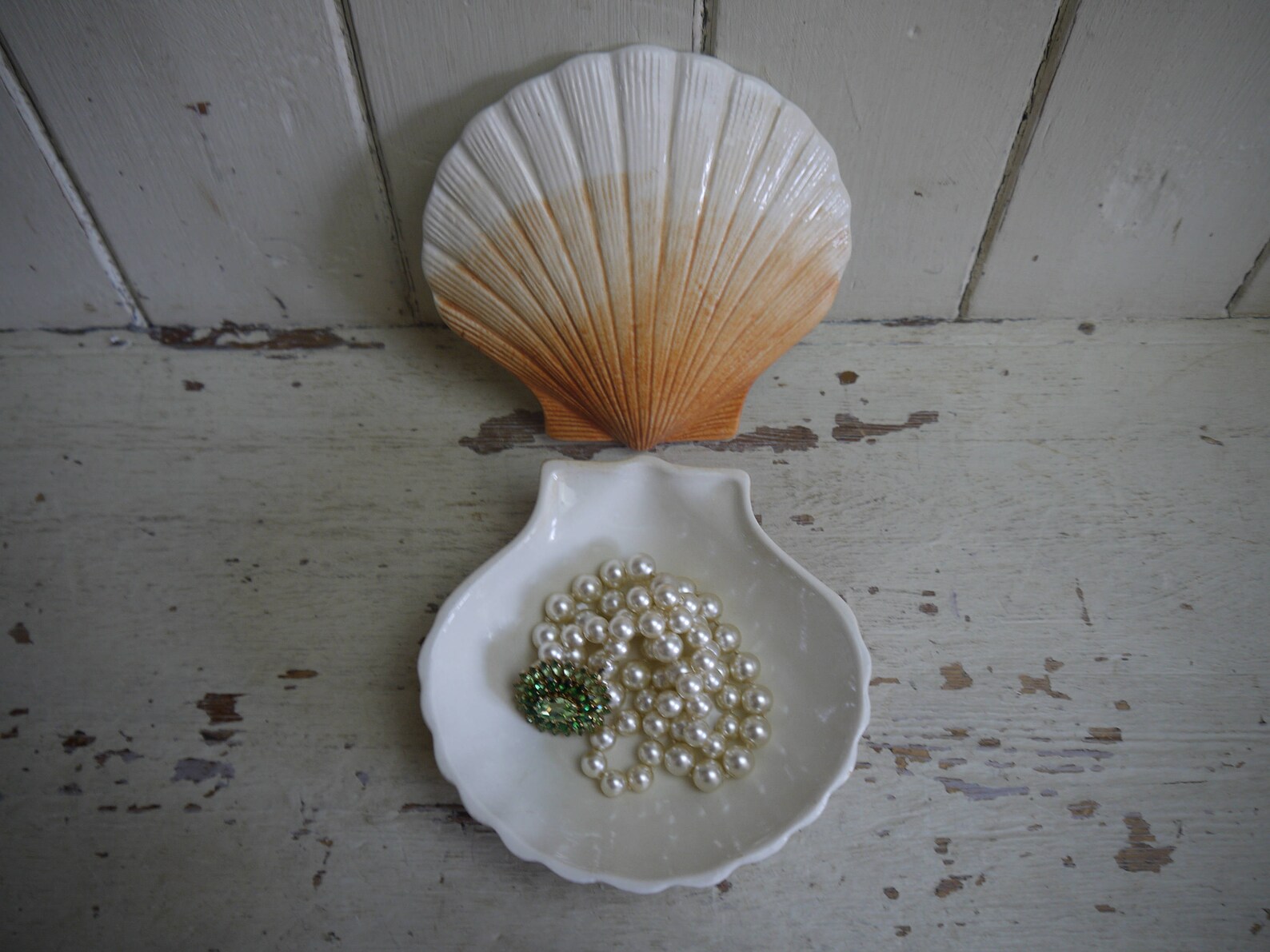 Rare Michel Caugant French Vintage Clam Terrine Clam Shell - Etsy