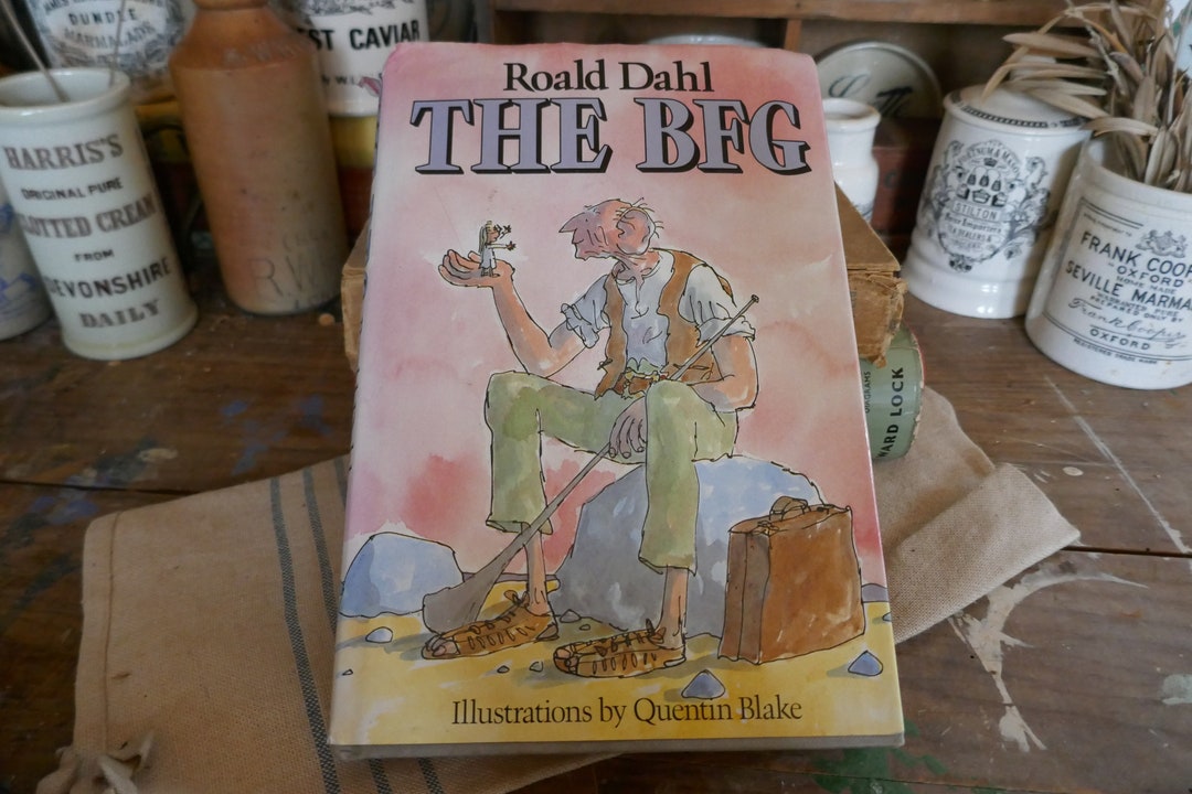 Vintage the BFG Book - Vintage Roald Dahl Book - Nursery Book - Nursery ...