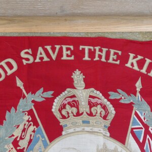 RARE British Flag - God Save the King Flag - Decorative British Flag ...