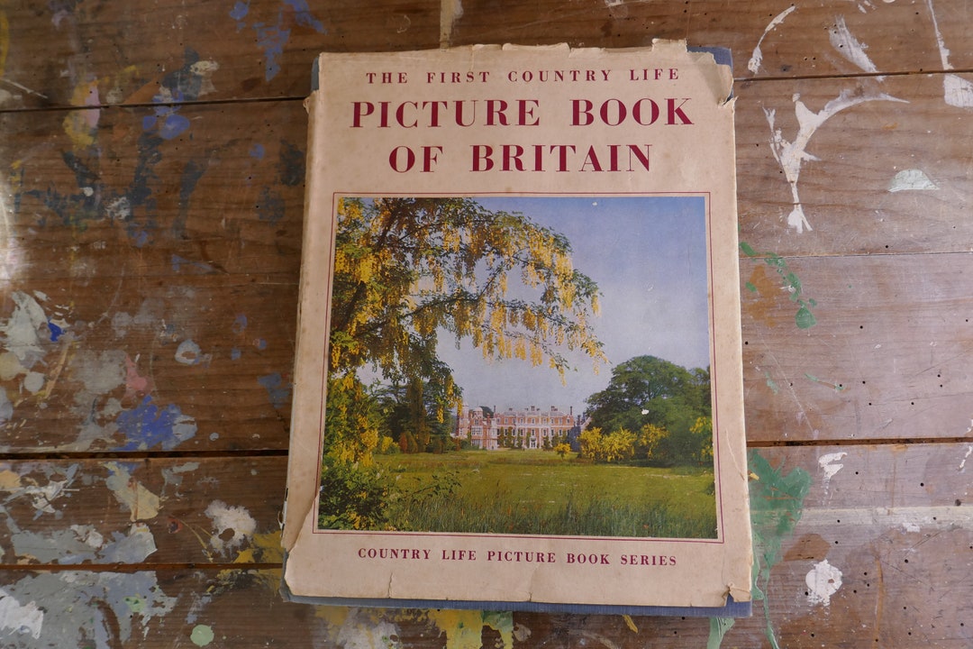 Vintage Britain Guide Book: 1950s Country Life Picture Book - Etsy