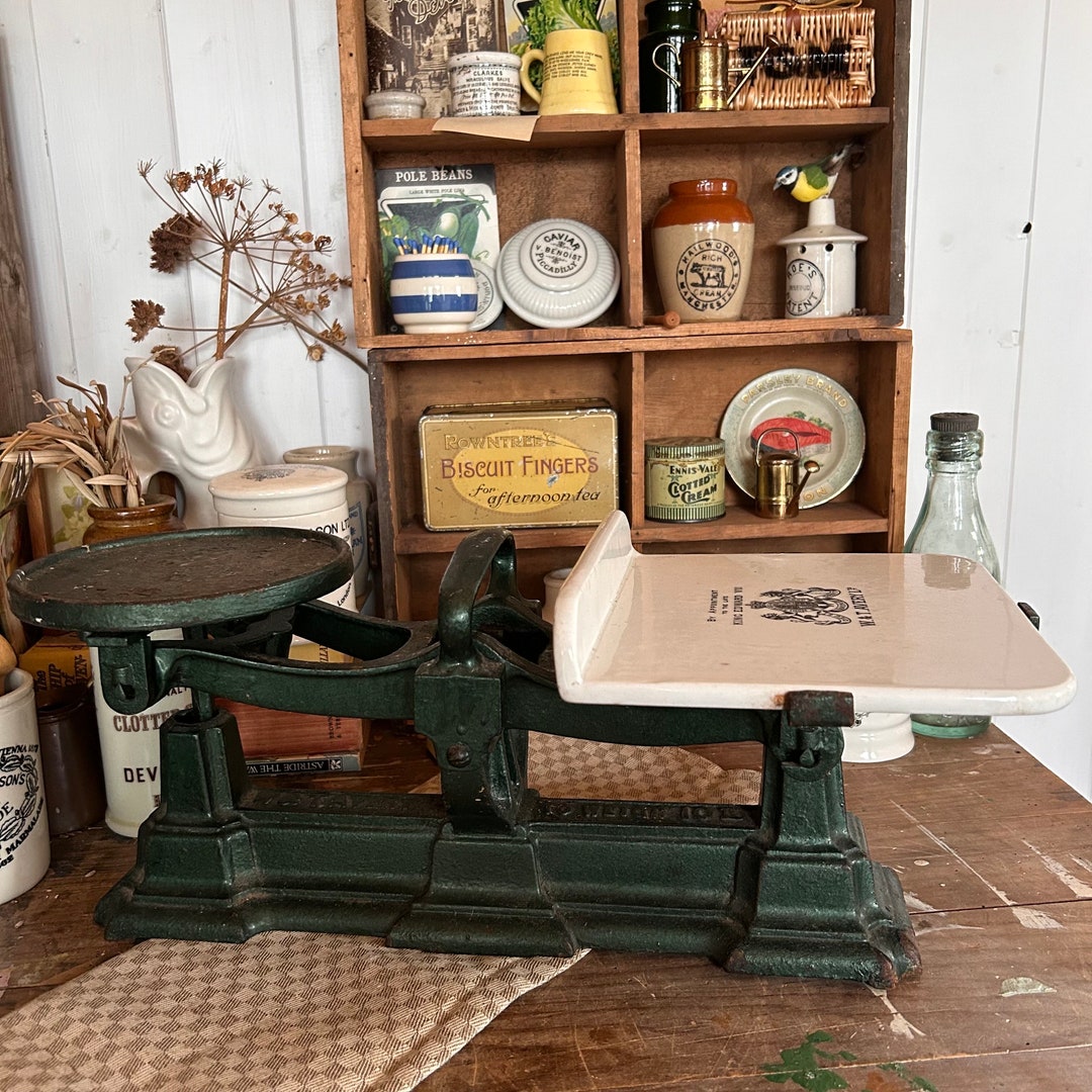 Antique Scale, Antique English Scale, Antique Scales, Weighing Scales ...