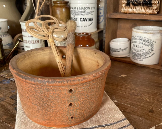 Vintage French Cheese Strainer - Vintage French Cheese Pot - Vintage ...