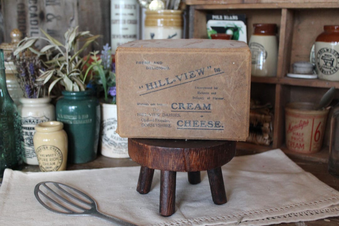 Antique English Butter Box, Vintage Butter Box, Butter Crate, Vintage ...