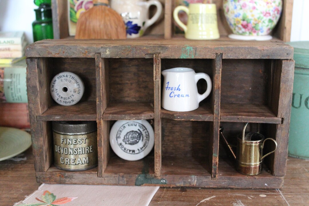 Vintage Wooden Cubby, Vintage Cubby, Display Cubby, Vintage Display ...