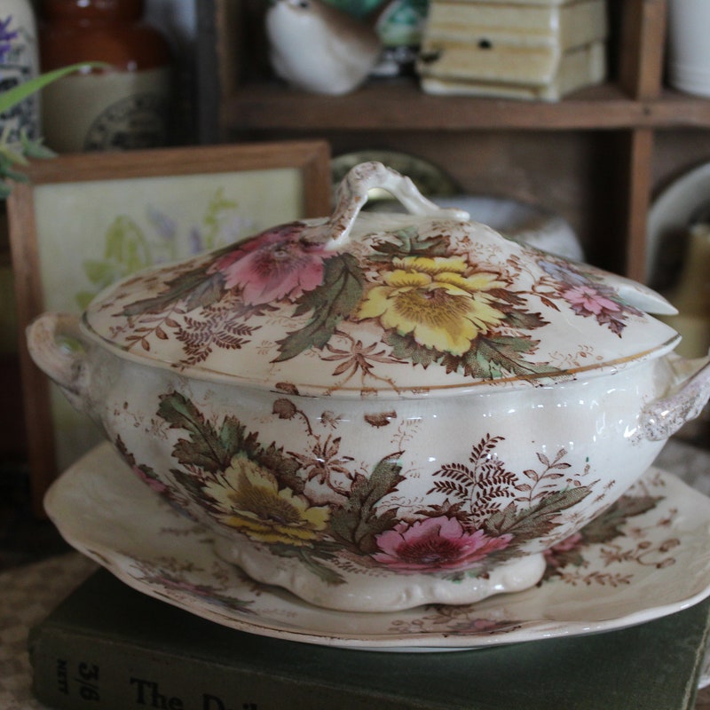 Antique Tureen - Etsy