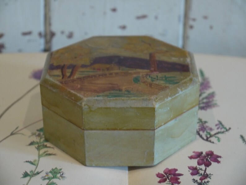 Vintage Storage Box Vintage Box Vintage Trinket pot | Etsy