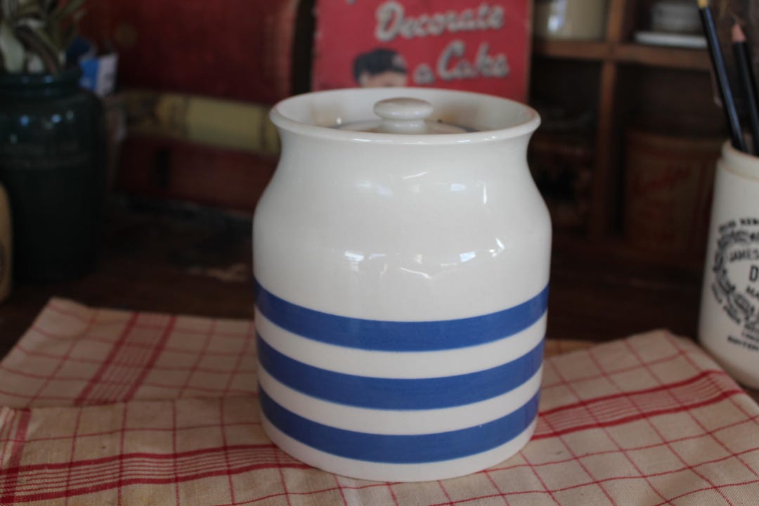 Vintage 1930s Kleen Kitchen Brand Kitchen Canister, English Kitchen ...