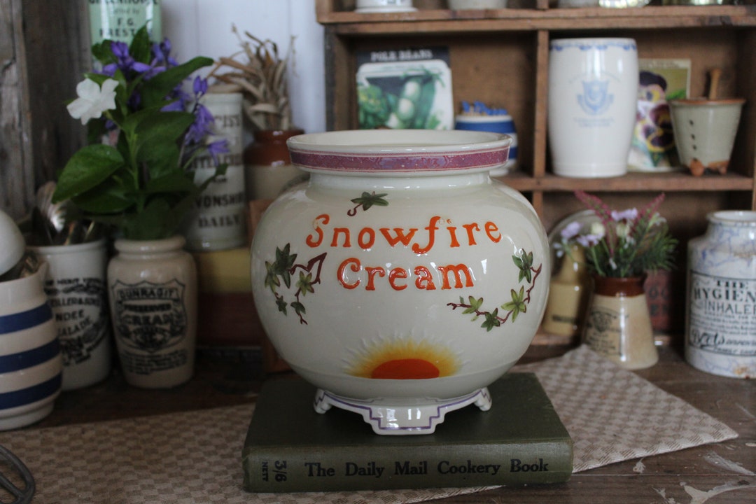 Rare Antique Chemist Apothecary Pot, Antique Advertising Jar, Chemist ...
