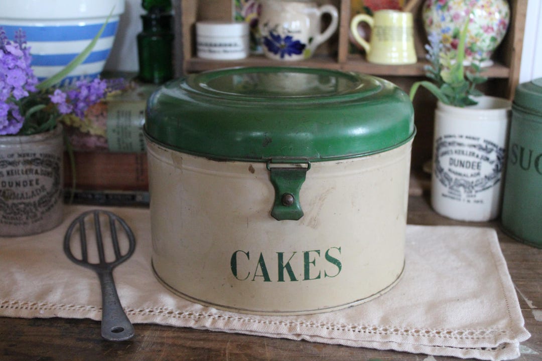 Vintage Cake Tin, Worcester Ware, Vintage Cake Tin, Vintage Cake Box ...