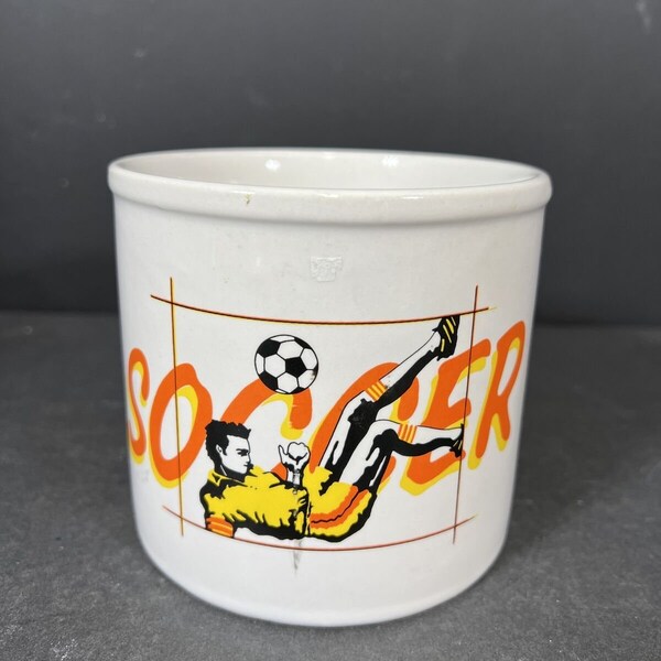 Ceramic Soccer Pottery - Etsy