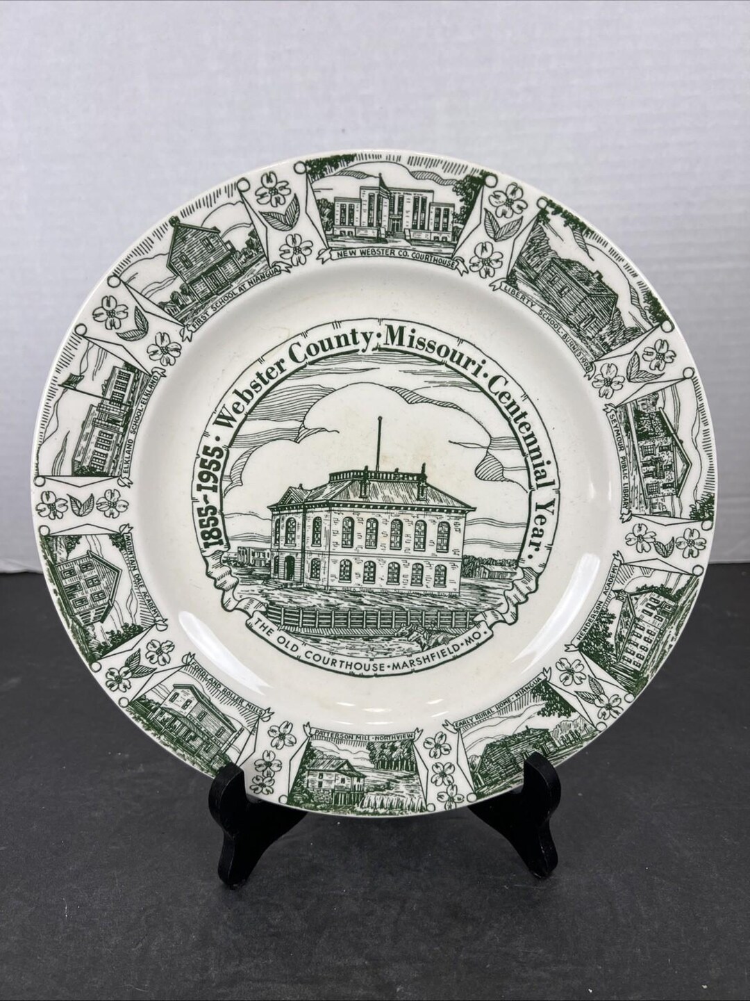 Kettle Springs Kilns Missouri Centennial Celebration Plate 1955 10” - Etsy