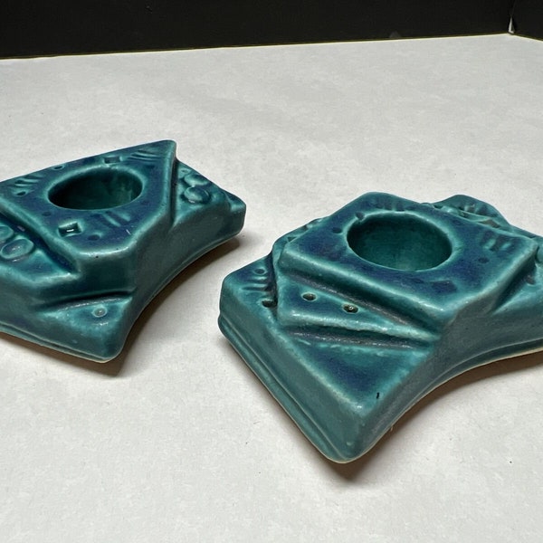 Matte Green Pottery - Etsy