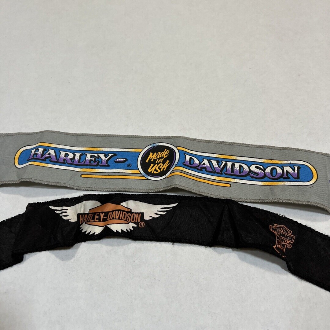 Vintage Pair Harley Davidson Motorcycle Headband Arm Band 19803 Nos - Etsy