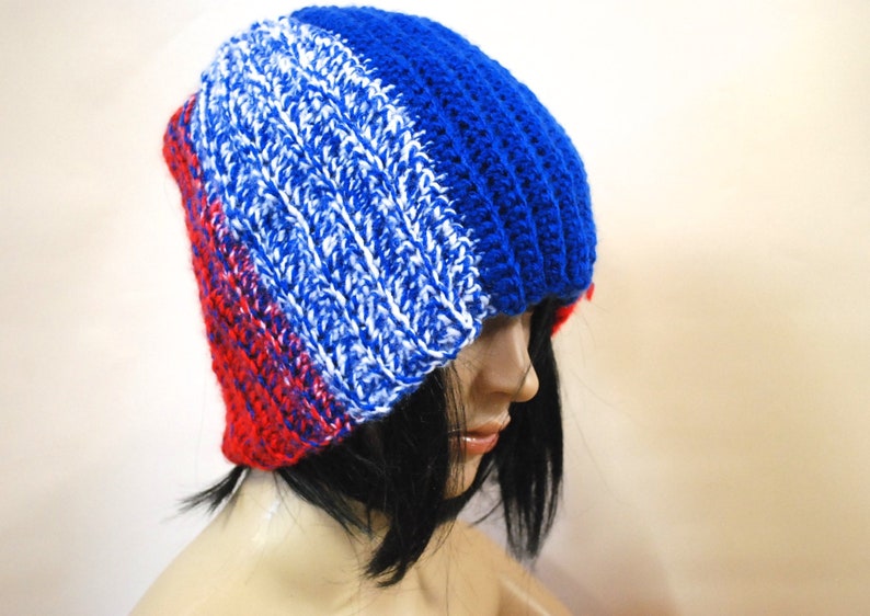 90s Vintage Grunge Chunky Knit Wool Beanie Knitted Winter Hat | Etsy