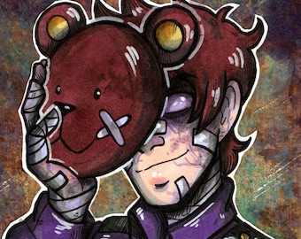 Michael Afton Bear Mask - Etsy