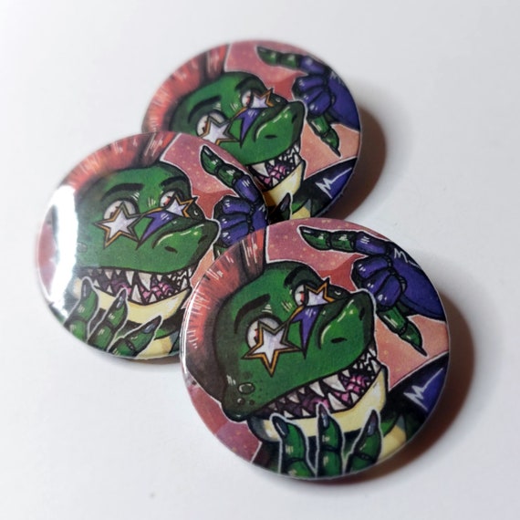 FNAF Monty Badge - Etsy