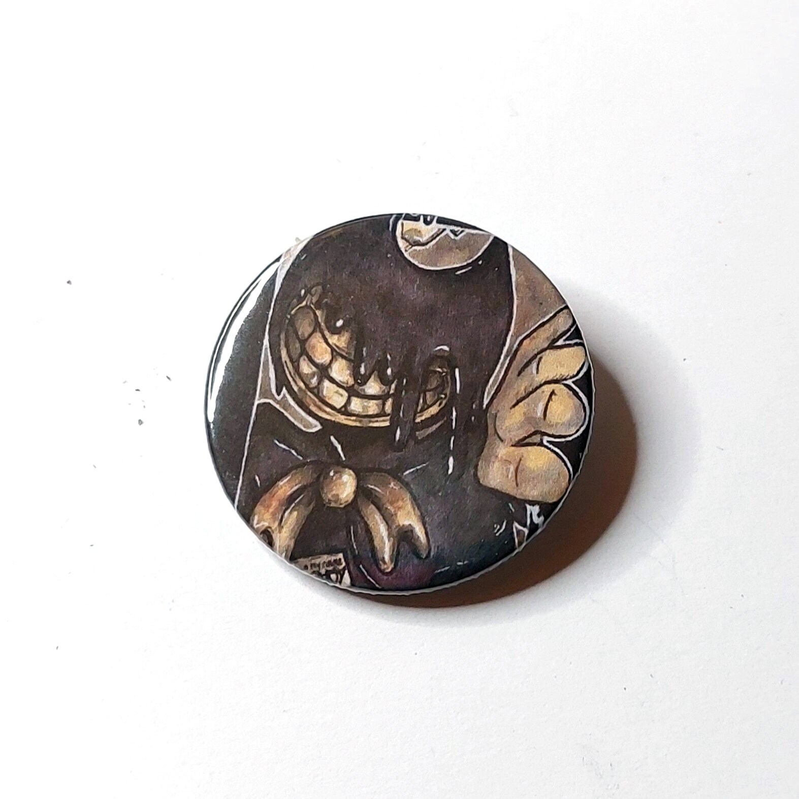 BATIM Ink Bendy V2 Badge - Etsy UK