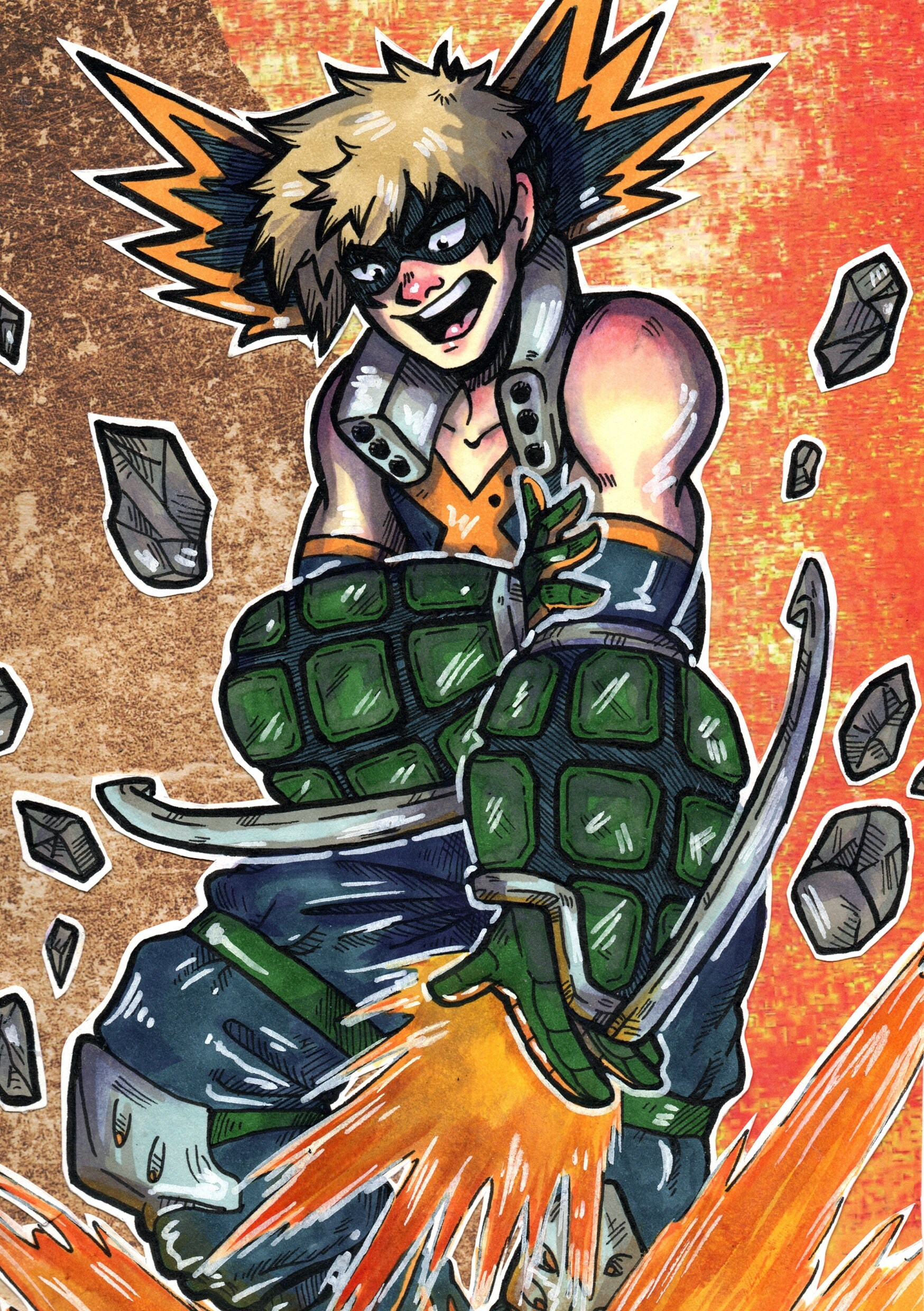 MHA Design 3 5x7in Art Print - Etsy