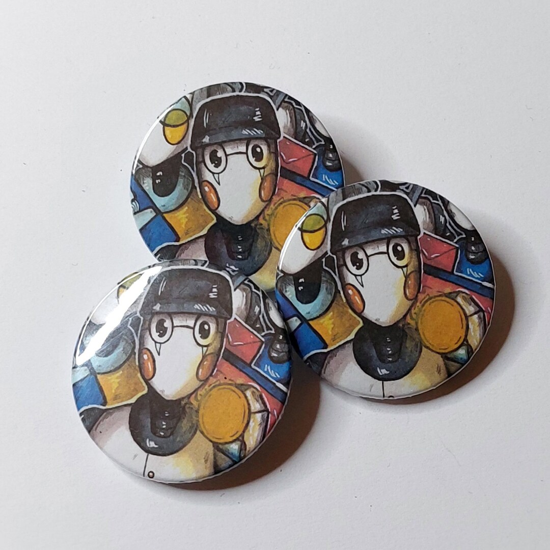 FNAF Staff Bot Badge - Etsy