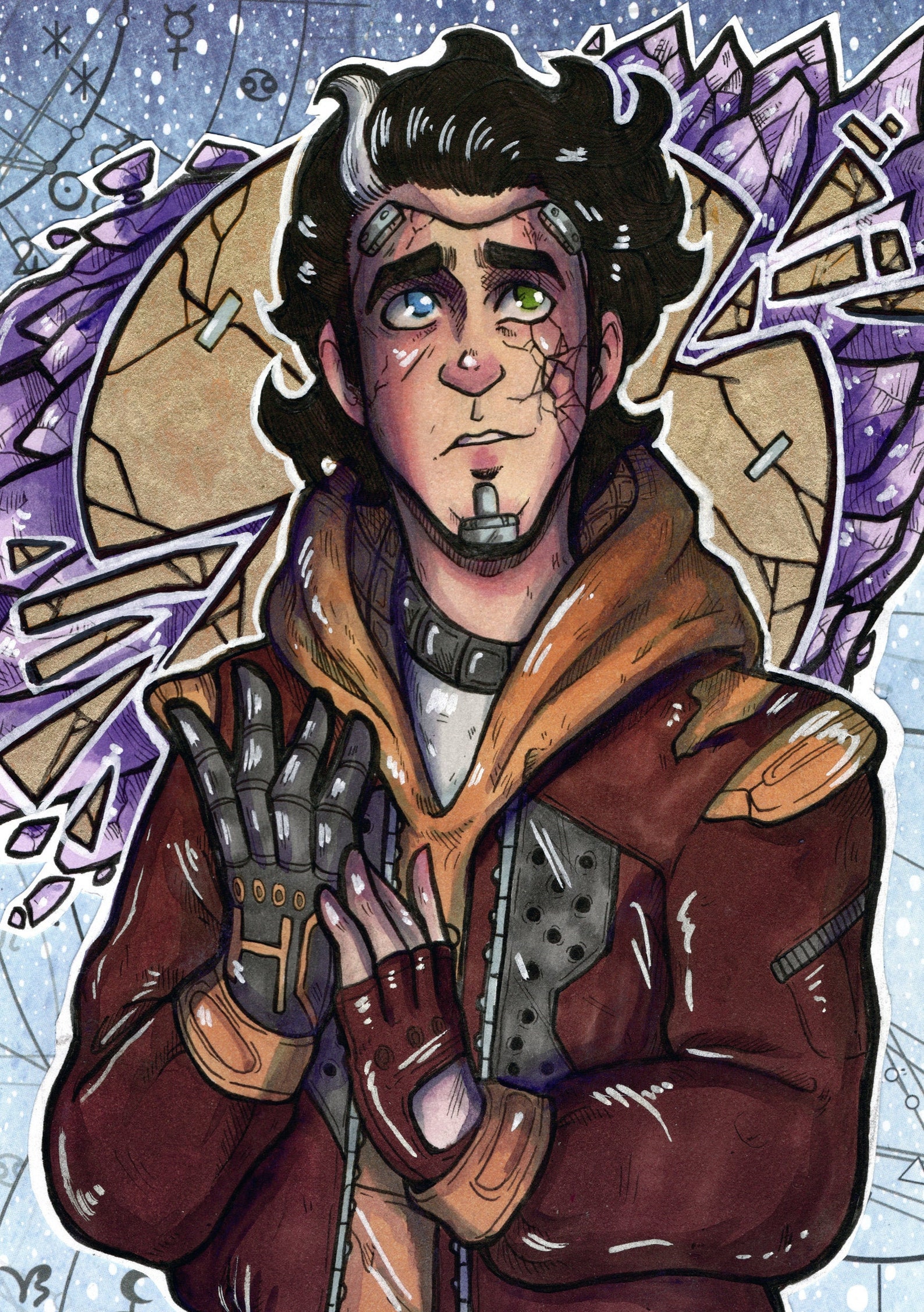 Timothy Lawrence Borderlands 3 Art Print 5x7in - Etsy