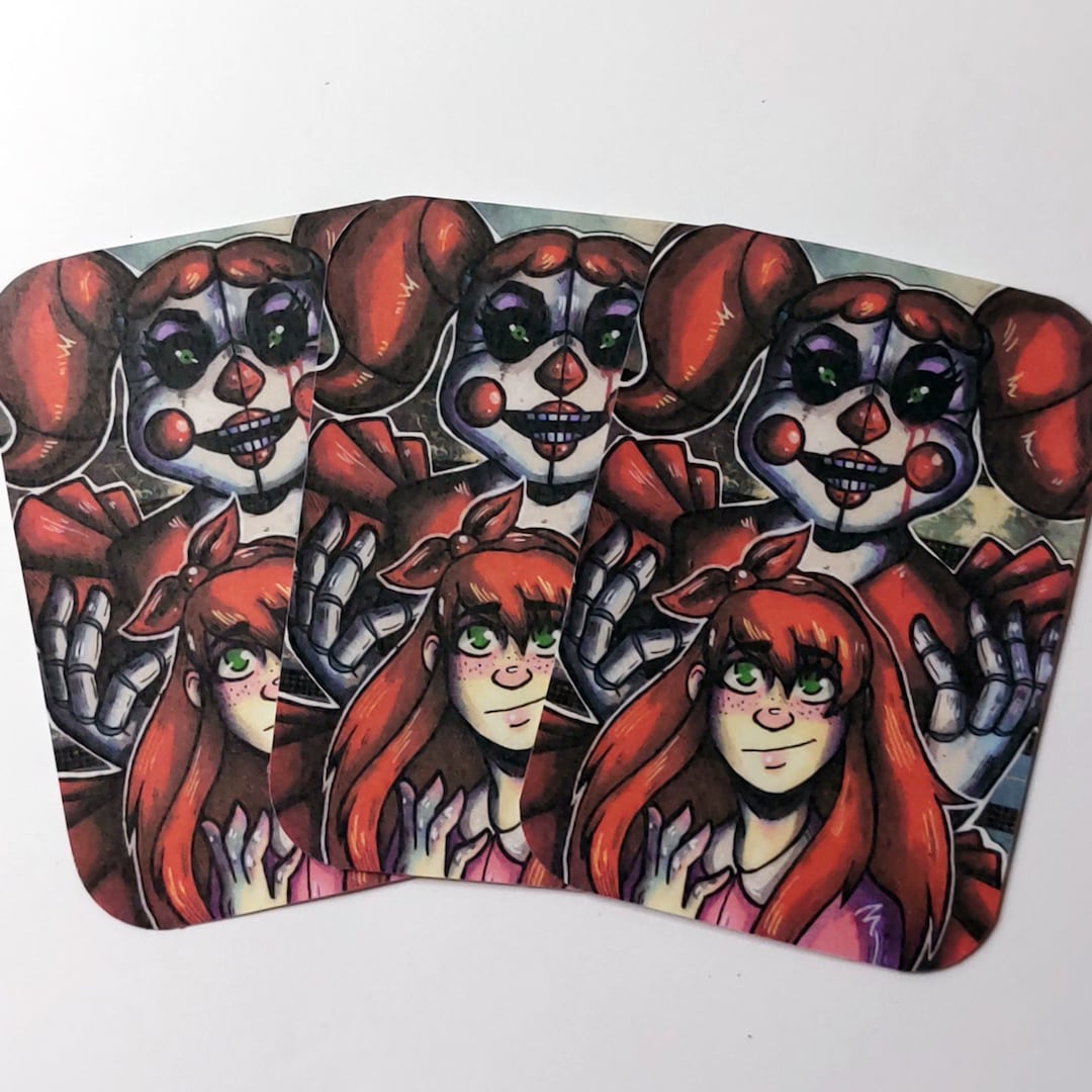 FNAF Circus Baby and Elizabeth Afton Sticker - Etsy