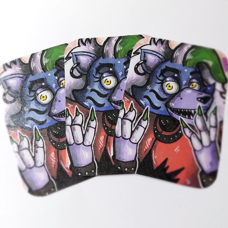 FNAF Roxanne V1 Sticker - Etsy