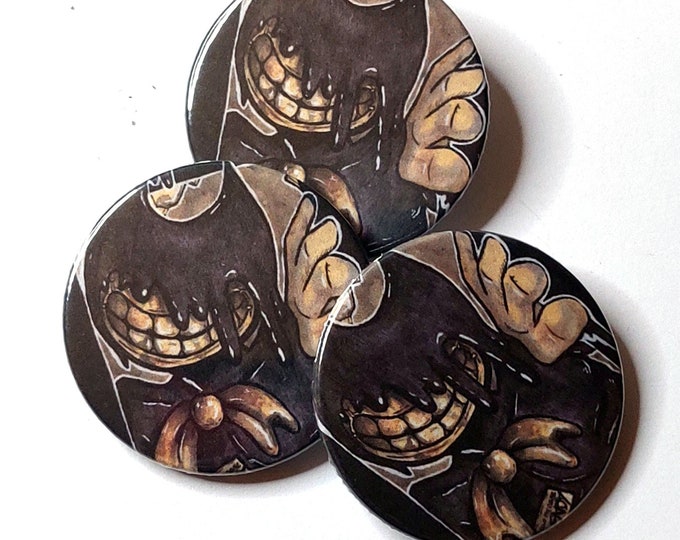 BATIM Ink Bendy V2 Badge - Etsy
