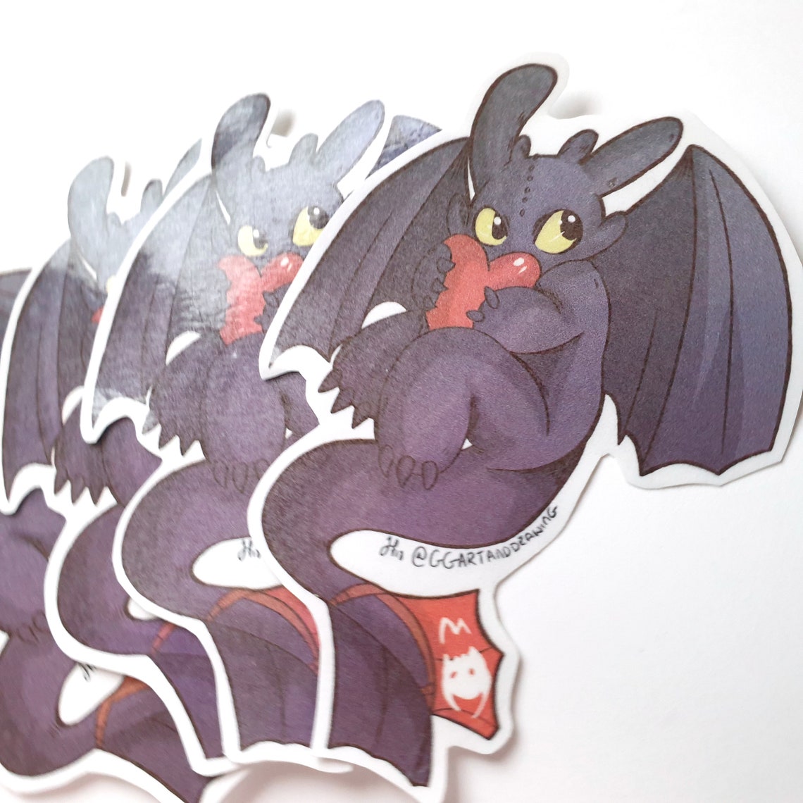 Toothless Sticker | Etsy