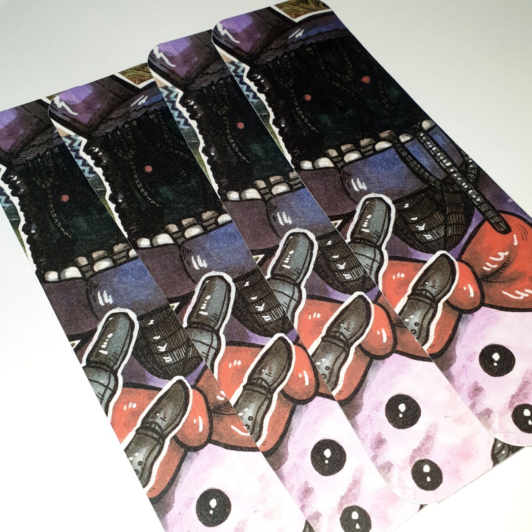 FNAF Damaged Bonnie Bookmark - Etsy
