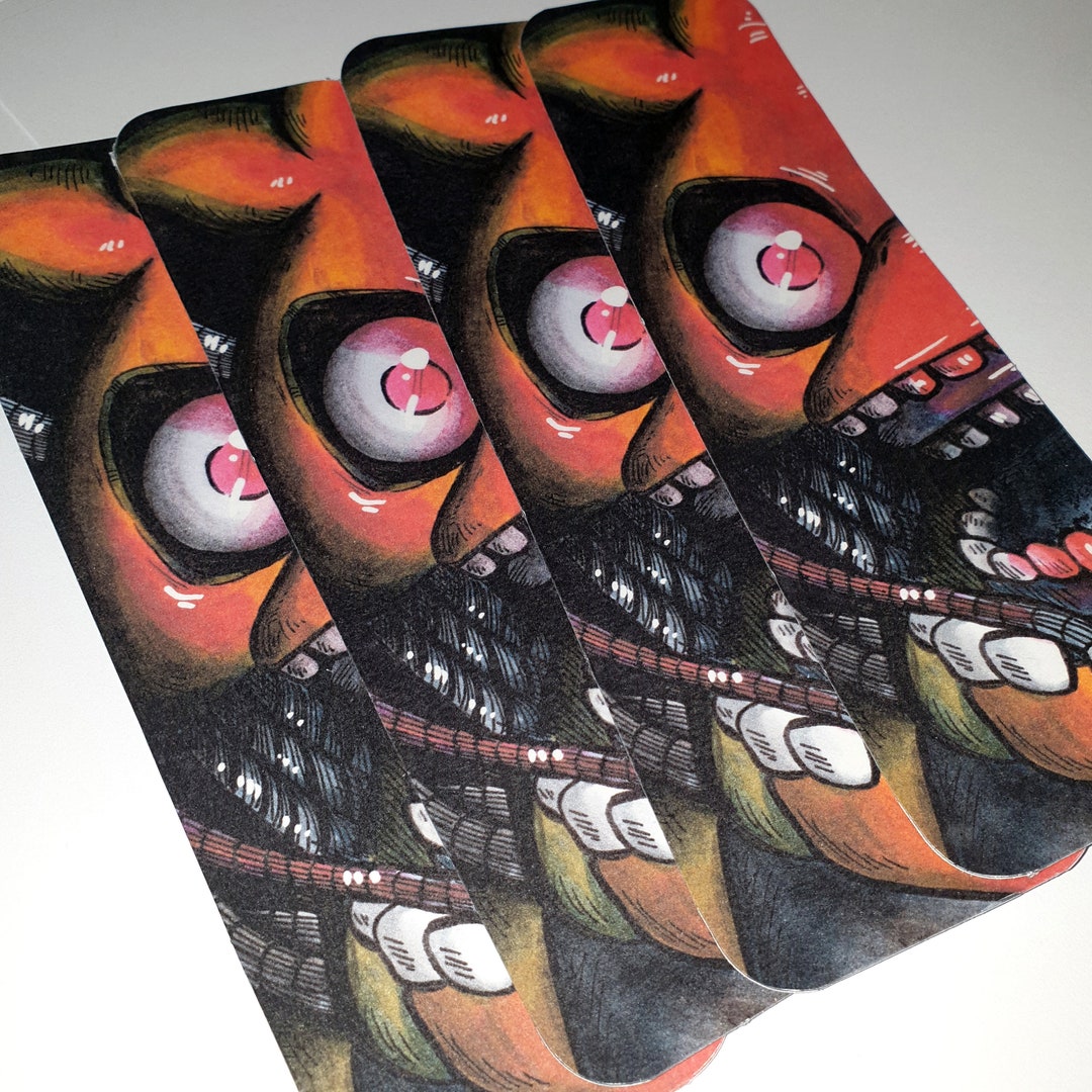 FNAF Damaged Chica Bookmark - Etsy
