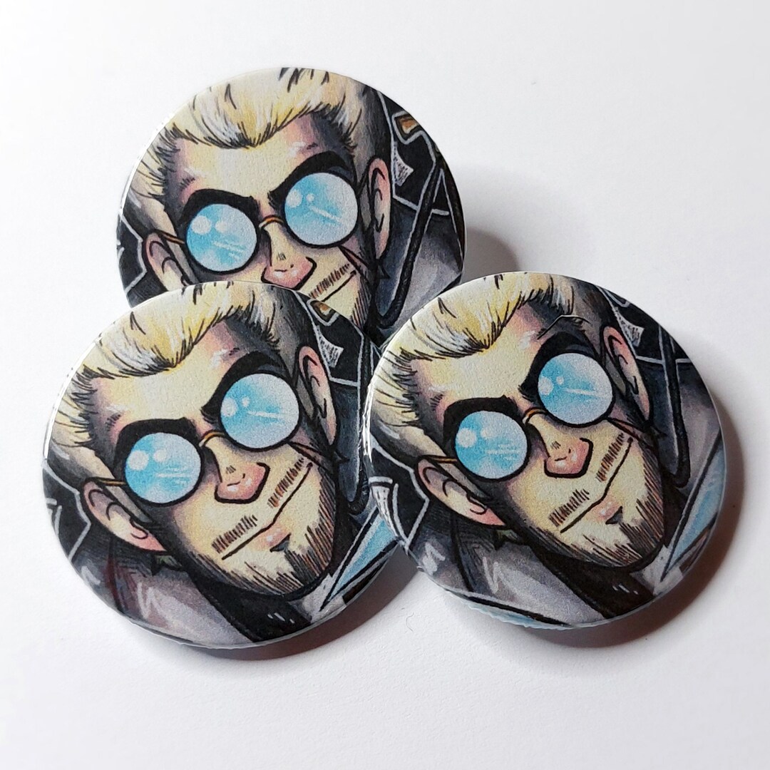 Hellsing Alexander Anderson Badge - Etsy