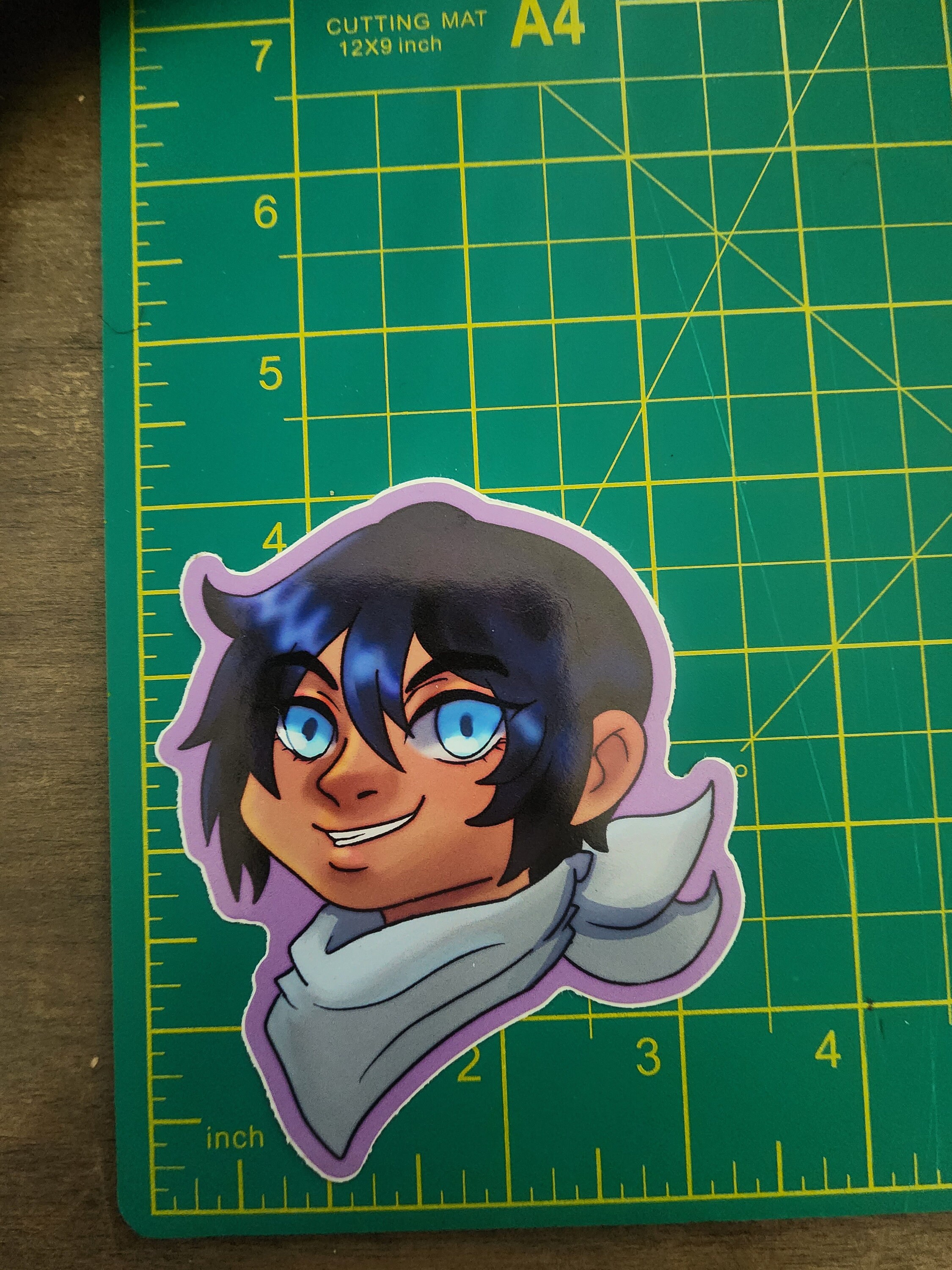 4 Inch Yato Bust Anime Sticker Chibi |vinyl Sketchbook Laptop Water ...