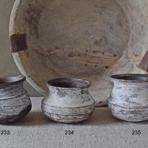 Small Old Vintage Indian Wobbling Clay Pots Wobble Pots Wobbly Pots ...