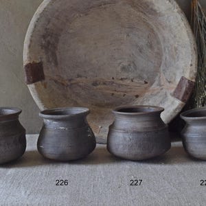 Small Old Vintage Indian Wobbling Clay Pots Wobble Pots Wobbly Pots ...