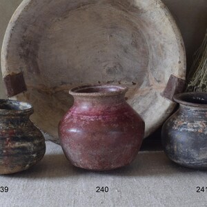 Small Old Vintage Indian Wobbling Clay Pots Wobble Pots Wobbly Pots ...