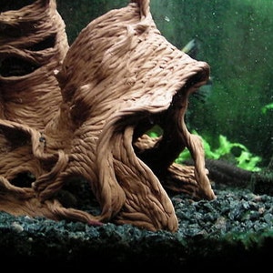 Handcrafted Spanish Clay Aquarium Cave: Eco-friendly Ceramic Fish ...
