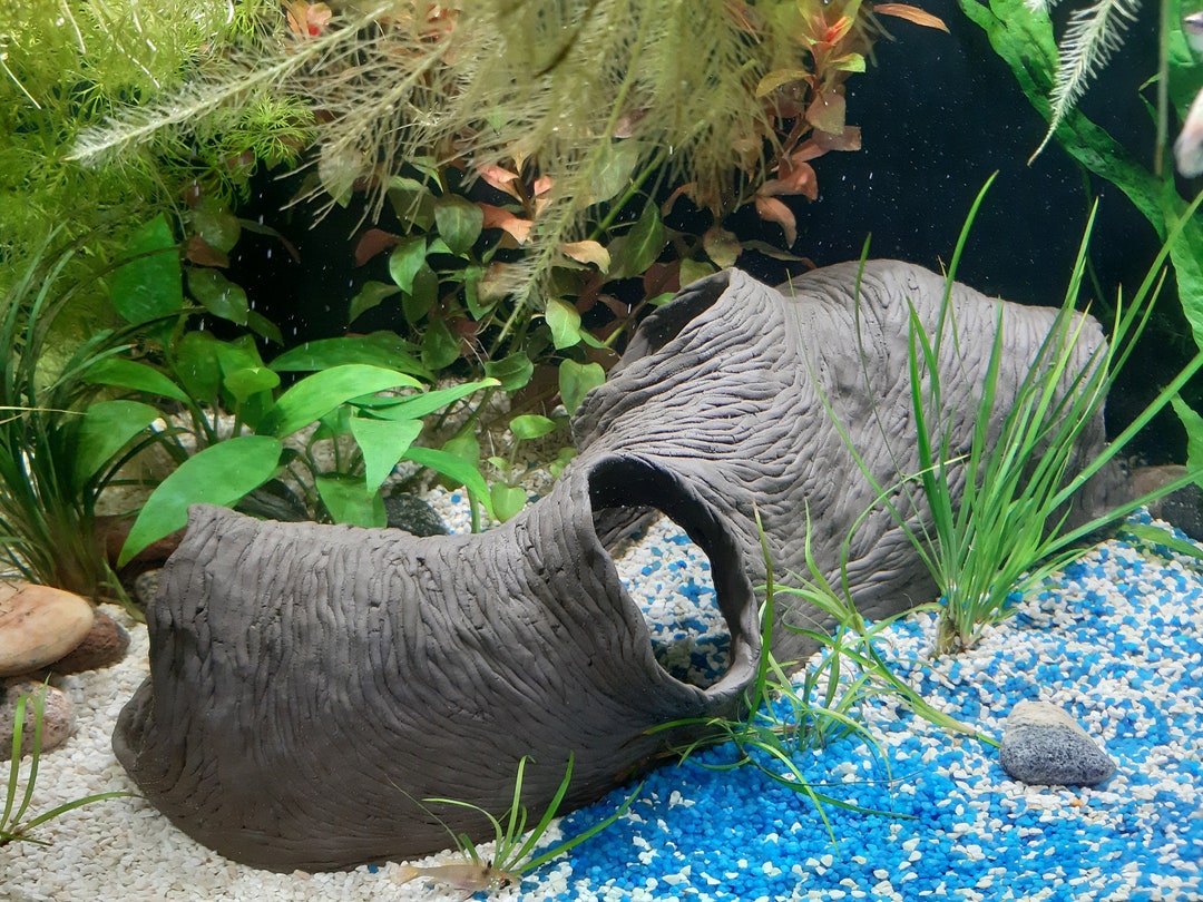 Handmade Moroccan Clay Aquarium Cave: Fish Hideout, Breeding Shelter ...