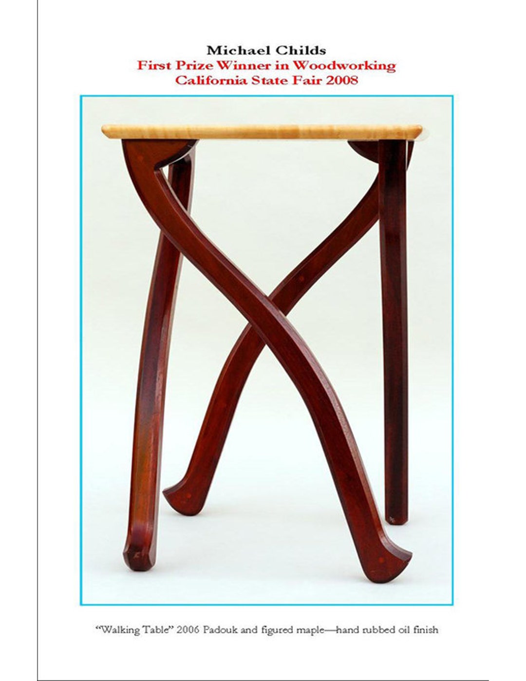 Walking Table - a Completely Original Art Table - Etsy