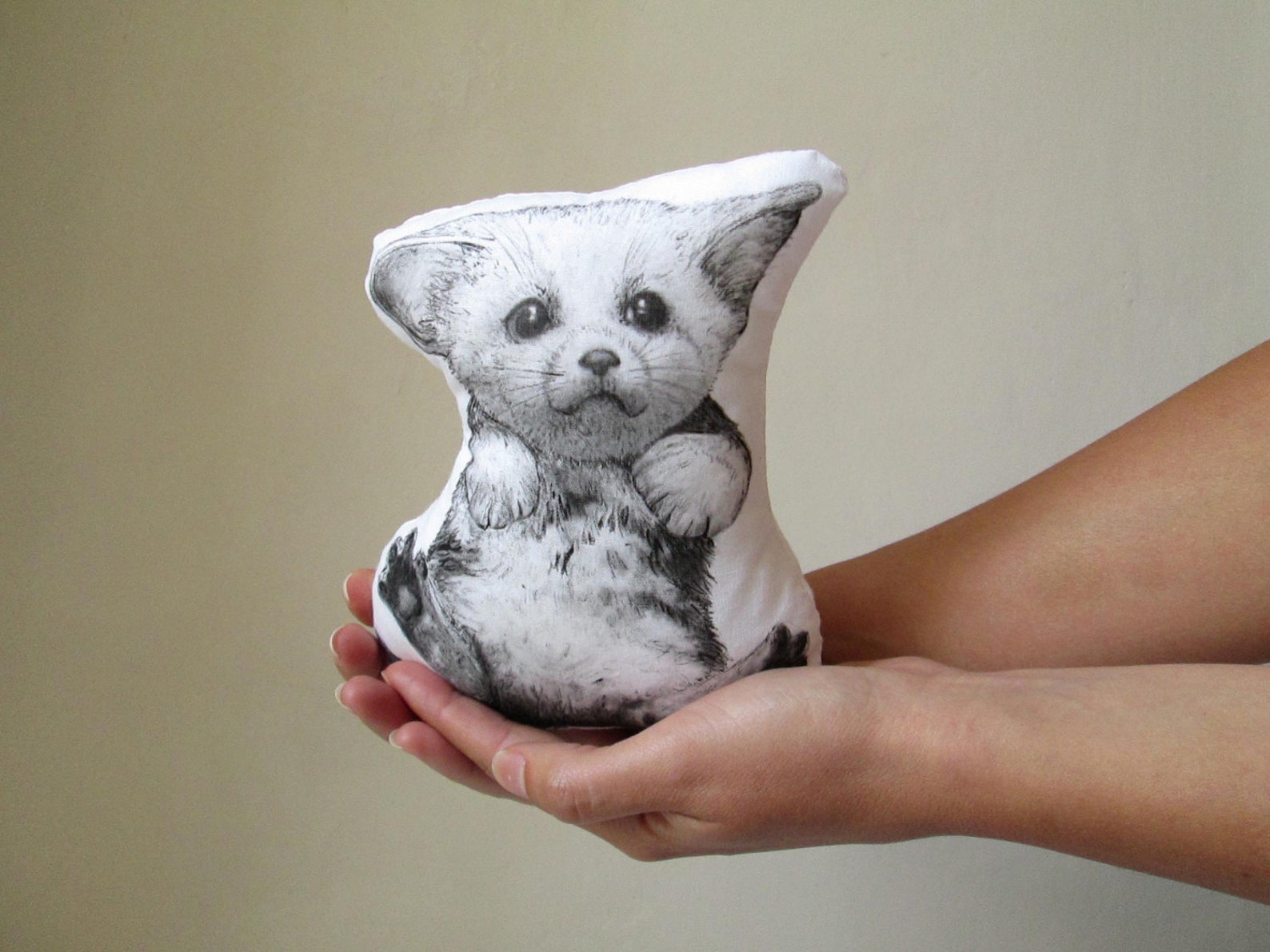 Fennec Fox Plush Animal Soft Toy Baby Fennec Cushion Fox Doll ...