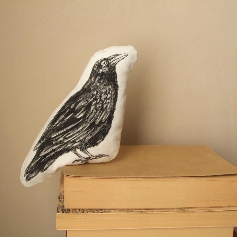 Stuffed Crow - Etsy