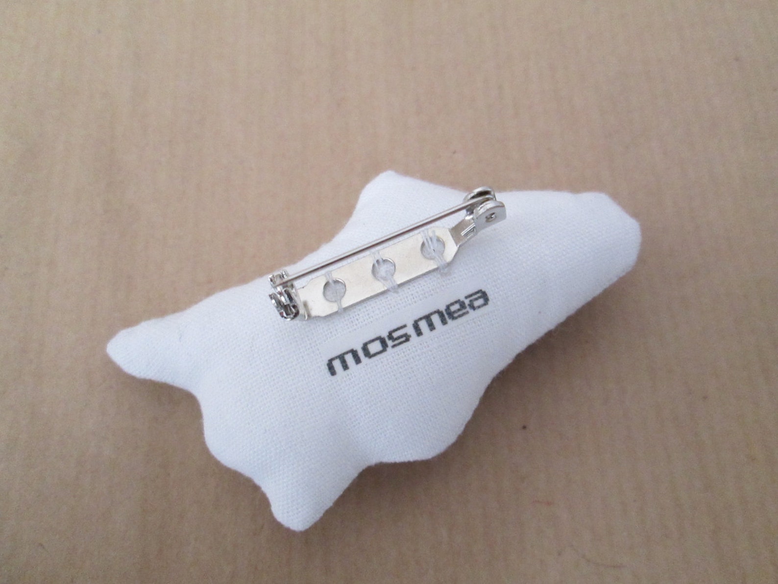 Fish brooch hand painted realistic goldfish black and white | Etsy